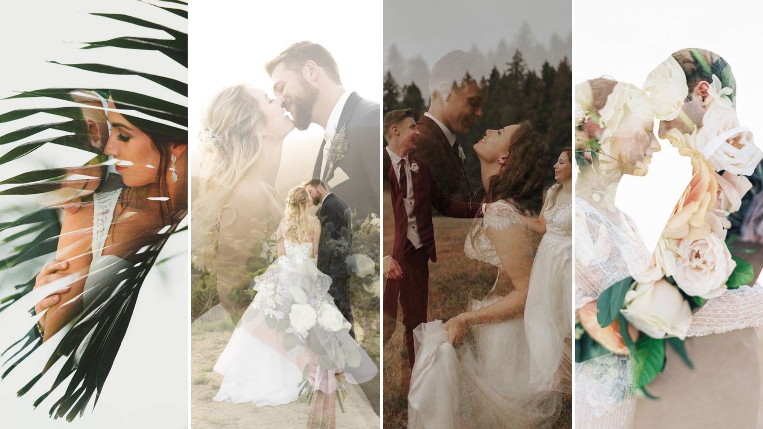 50 Romantic Wedding Double Exposure Photos Ideas 20 – Style Female