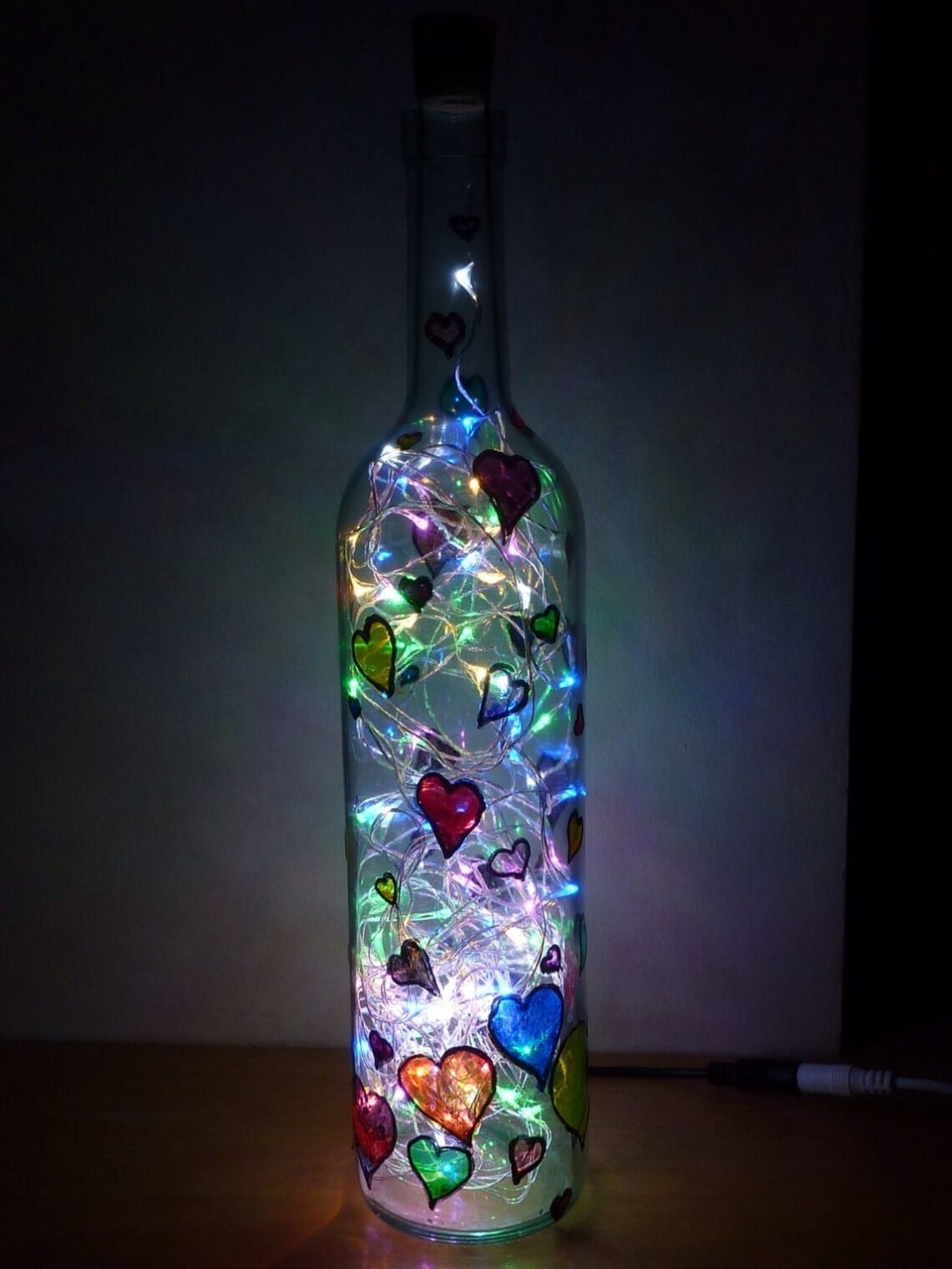 40 Stunning Wine Bottle Light Craft Ideas – Style Female