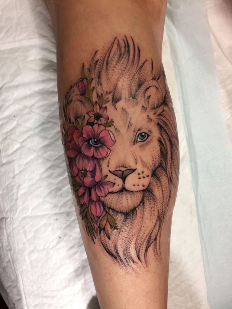 60 Stunning Lioness Tattoos for Women Ideas 38 – Style Female