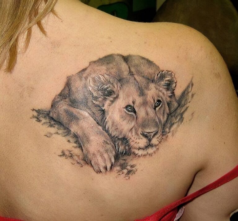 60 Stunning Lioness Tattoos for Women Ideas 67 – Style Female