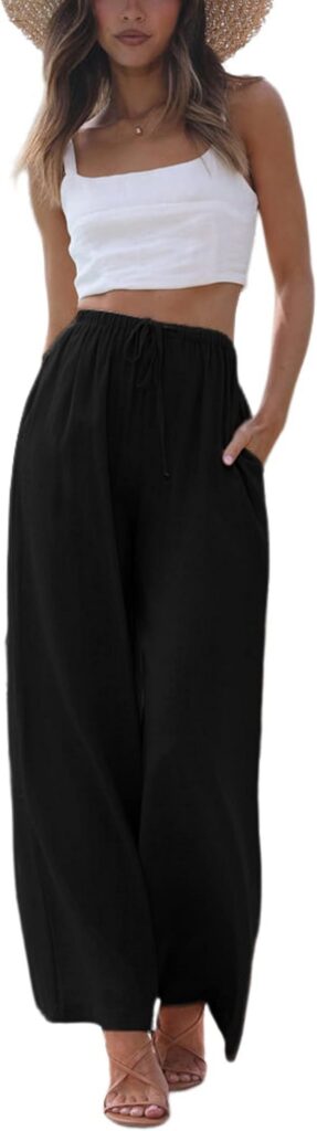 Breezy, Beautiful, and Effortless: The Rise of Linen Palazzo Pants This ...
